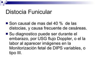 Distocias Funiculares | PPT