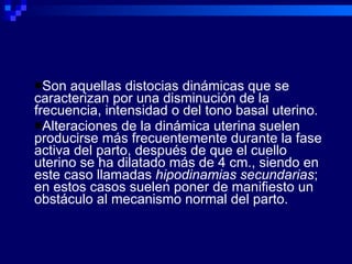 Distocias Dinamicas | PPT