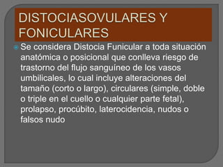 Distocias dinámicas | PPTX
