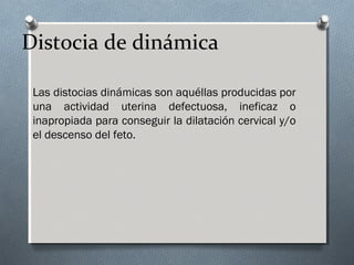 Distocia uterina | PPT