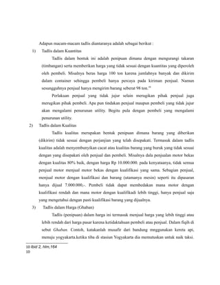 Distorsi Pasar Dalam Perspektif Ekonomi Islam | RTF