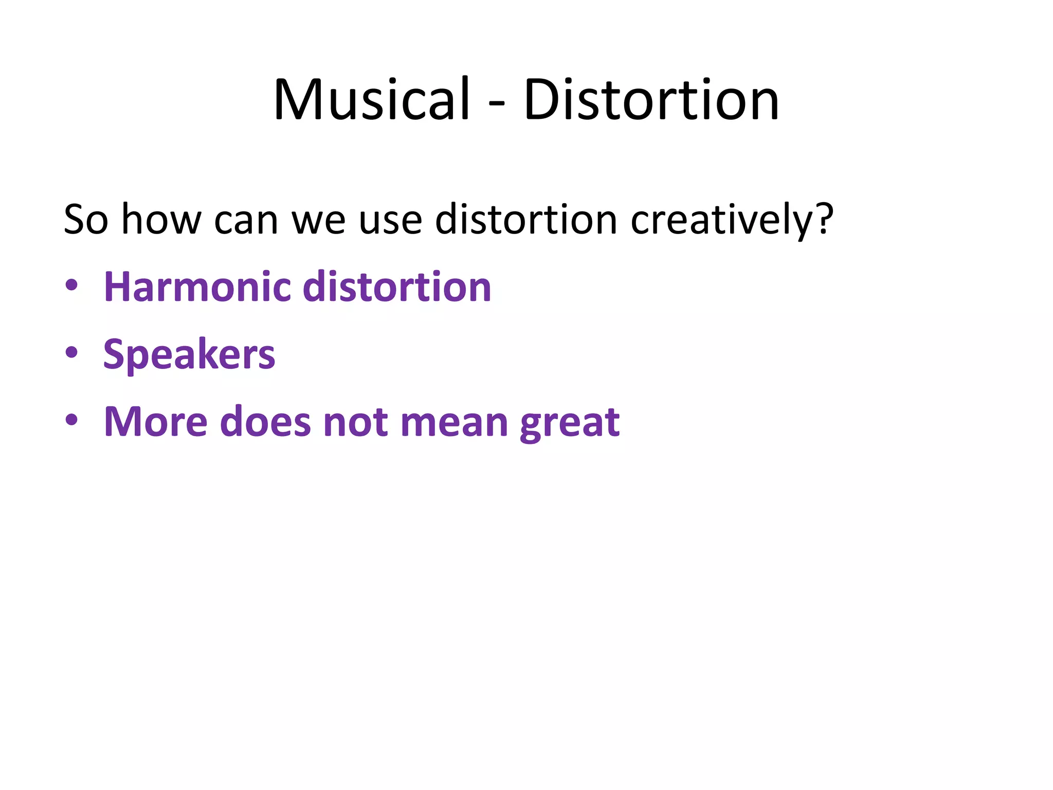 Distortion | PPTX