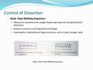 Distortion & control in welding parameters.pptx