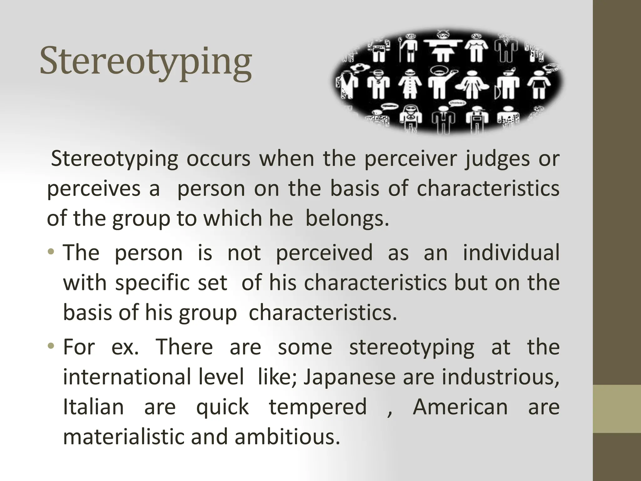 Distortion in perception in organisational behaviour | PPTX