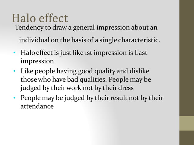 Distortion in perception in organisational behaviour | PPTX | Medical ...