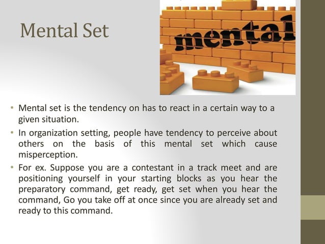 Distortion in perception in organisational behaviour | PPTX | Medical ...