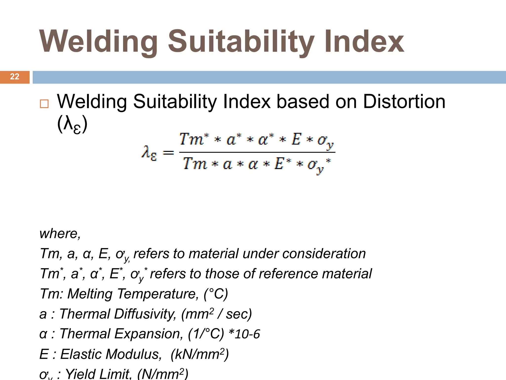 Distortion in welding | PPTX