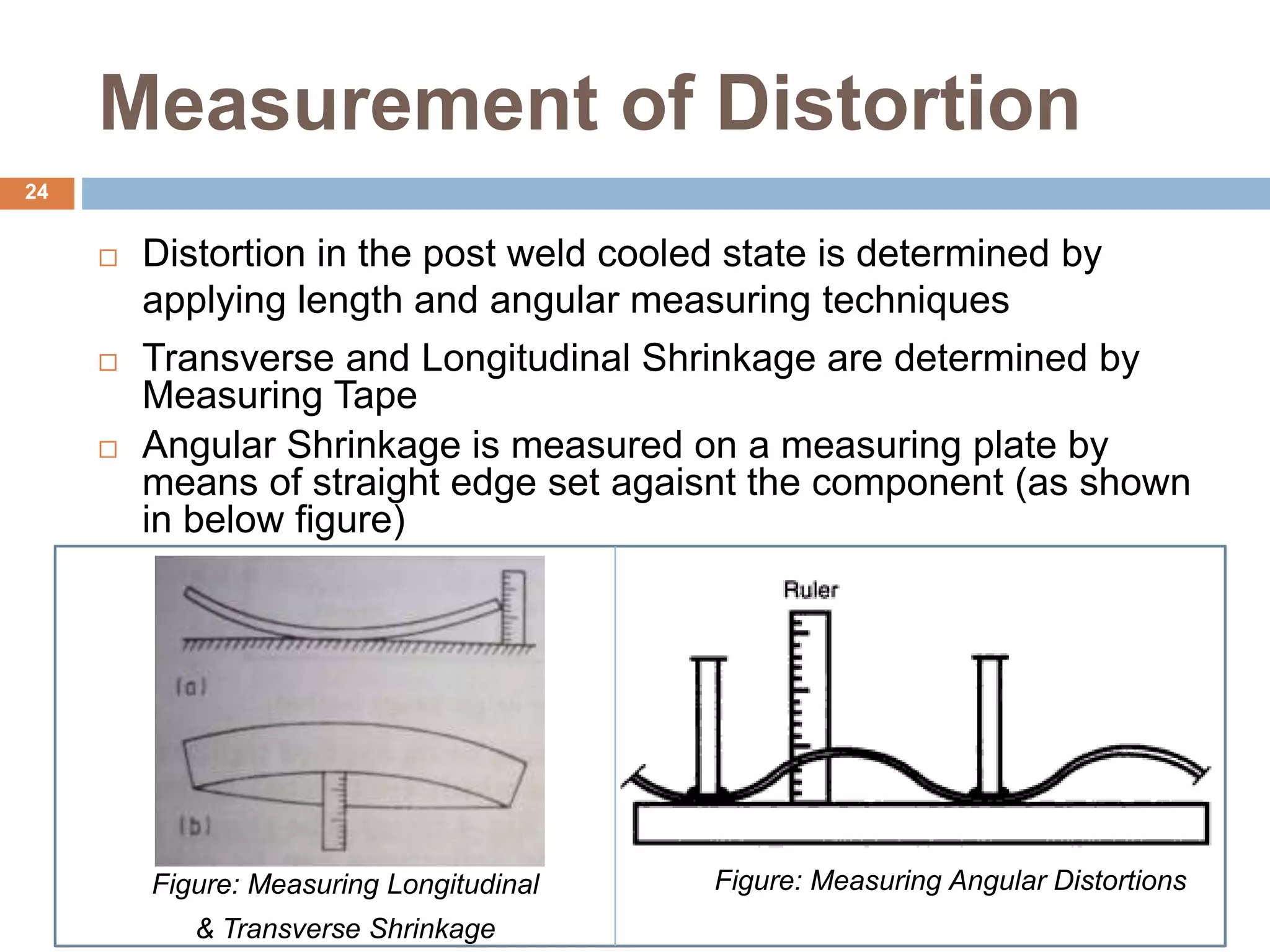 Distortion in welding | PPTX