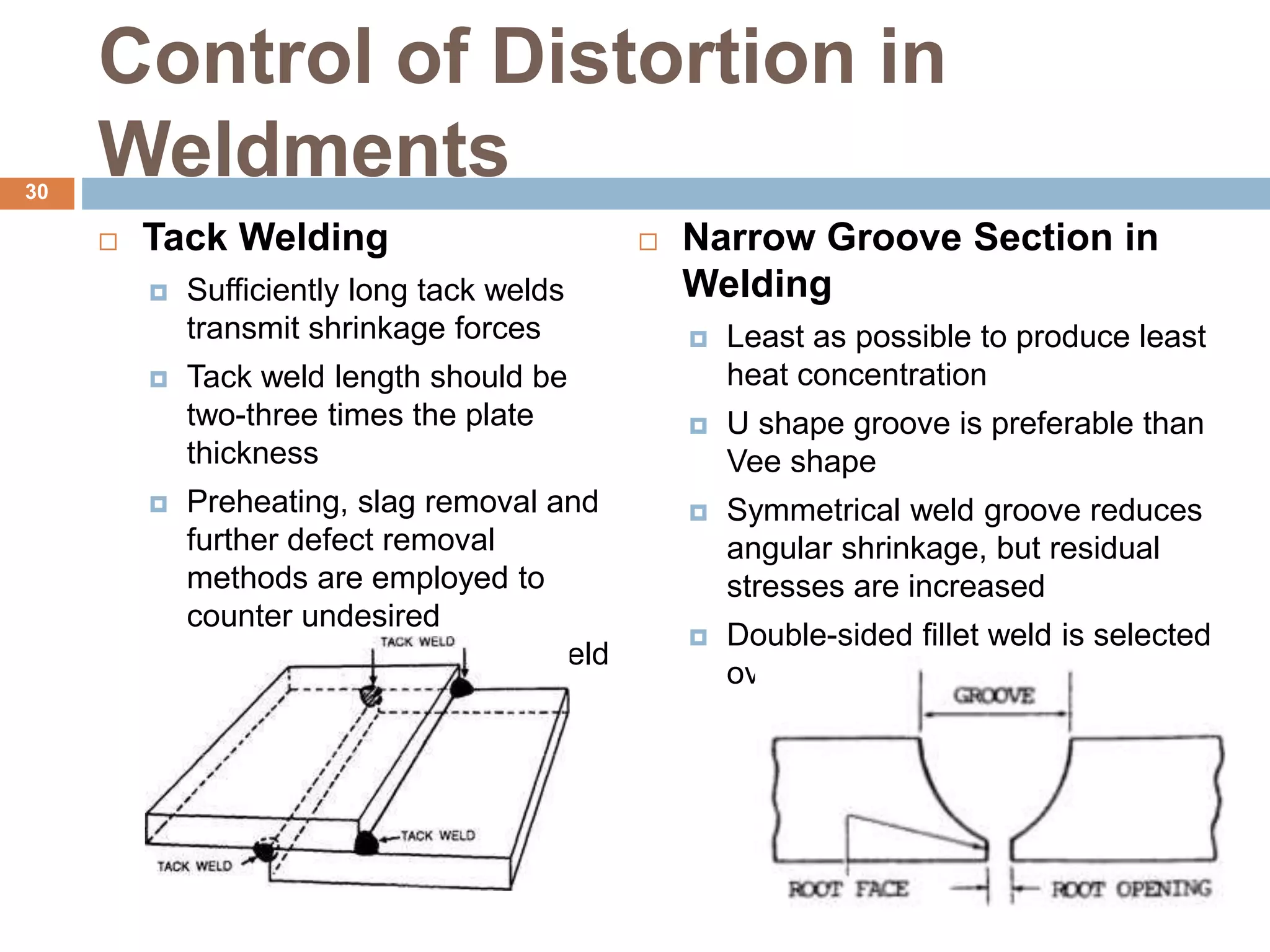 Distortion in welding | PPTX