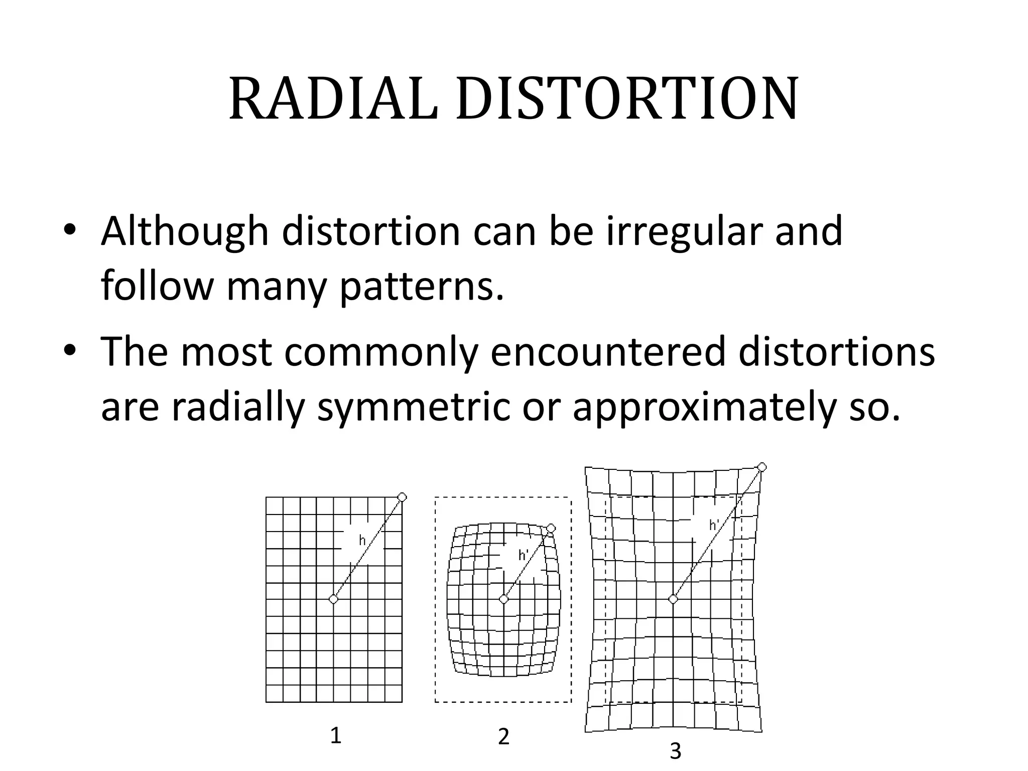 Distortion(optics) in aberration | PPTX