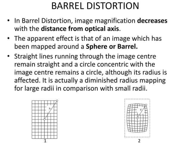 Distortion(optics) in aberration | PPTX | Cameras and Camcorders ...