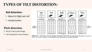 Distortions and displacement on aerial photograph | PDF