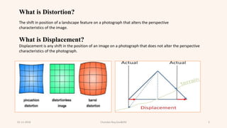 Distortions and displacement on aerial photograph | PDF