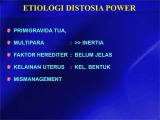 Distosia | PPT