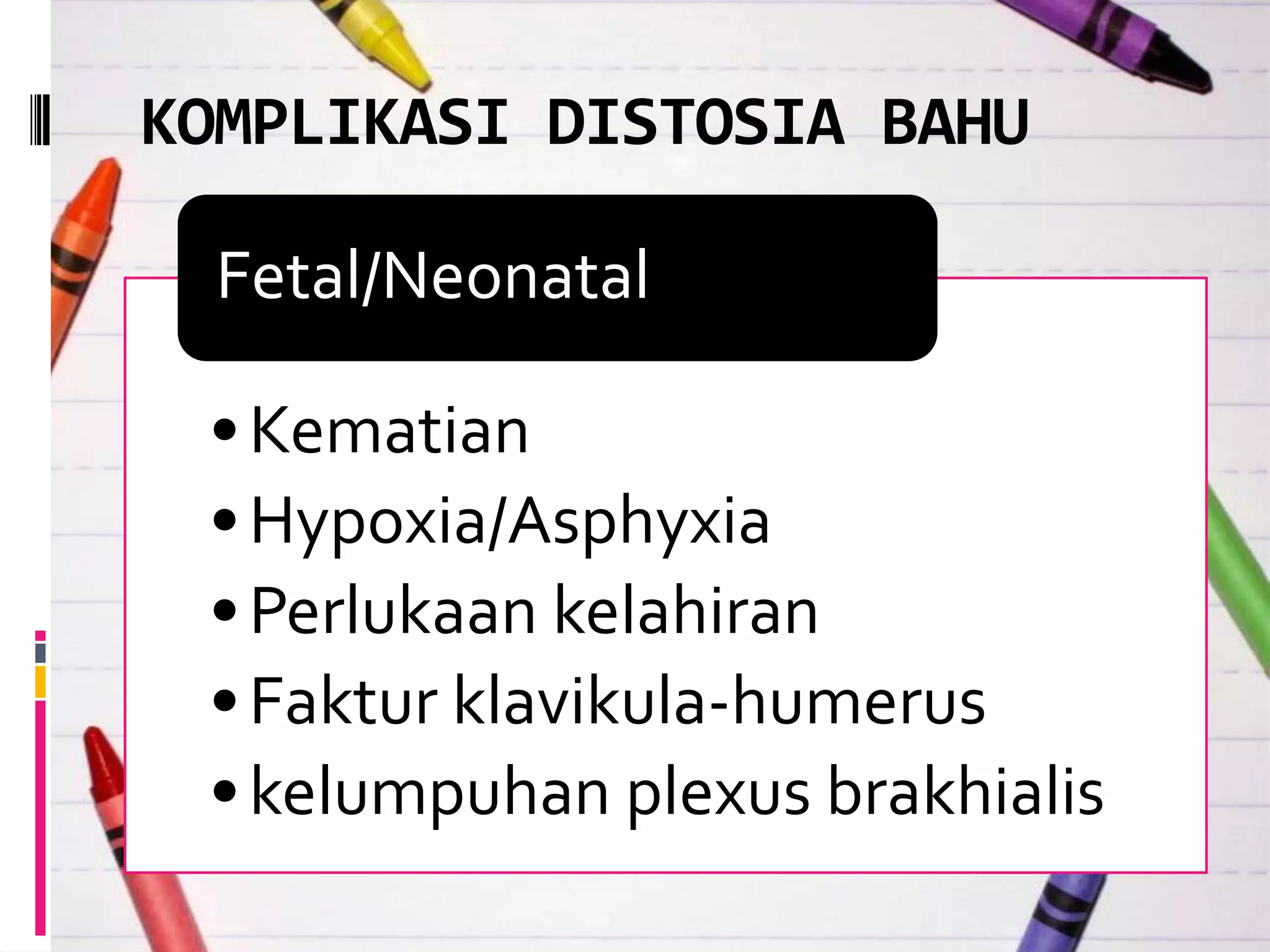 Distosia bahu | PPTX
