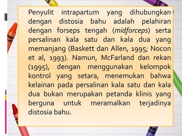 Distosia bahu | PPTX