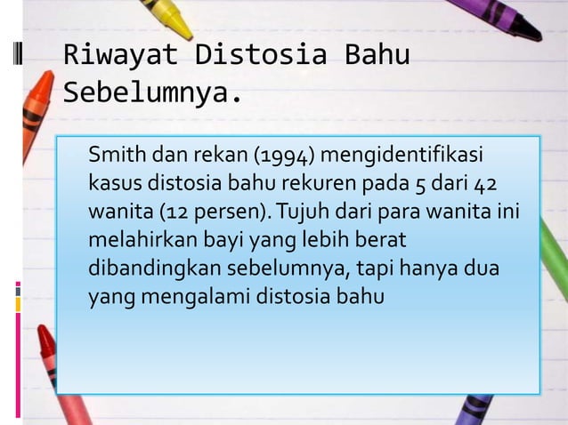 Distosia bahu | PPTX