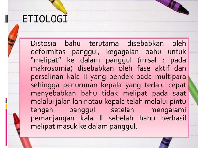 Distosia bahu | PPTX