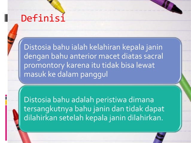 Distosia bahu | PPTX