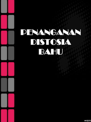 Distosia bahu | PPTX