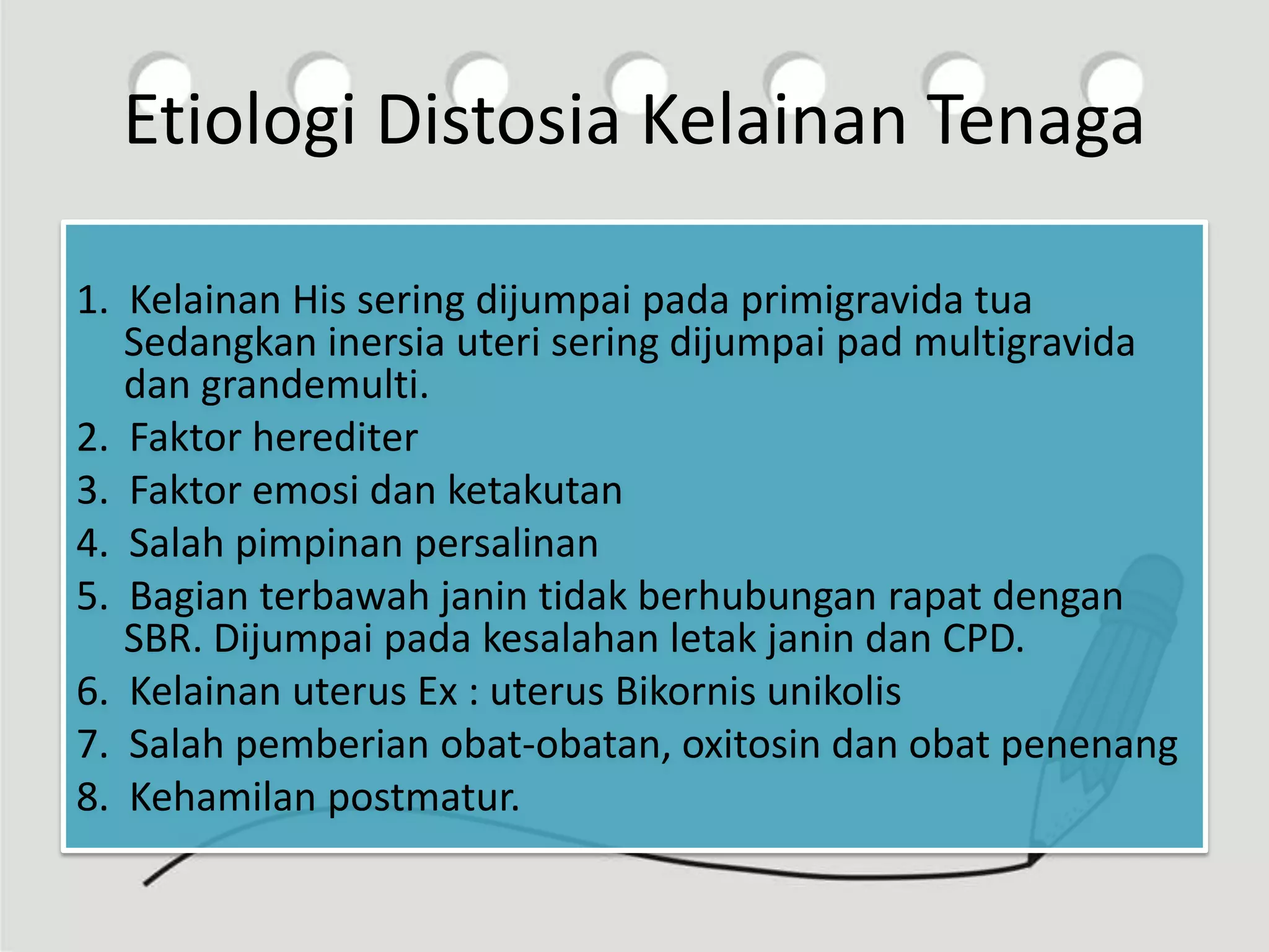 Distosia his poltekkes surakarta | PPTX