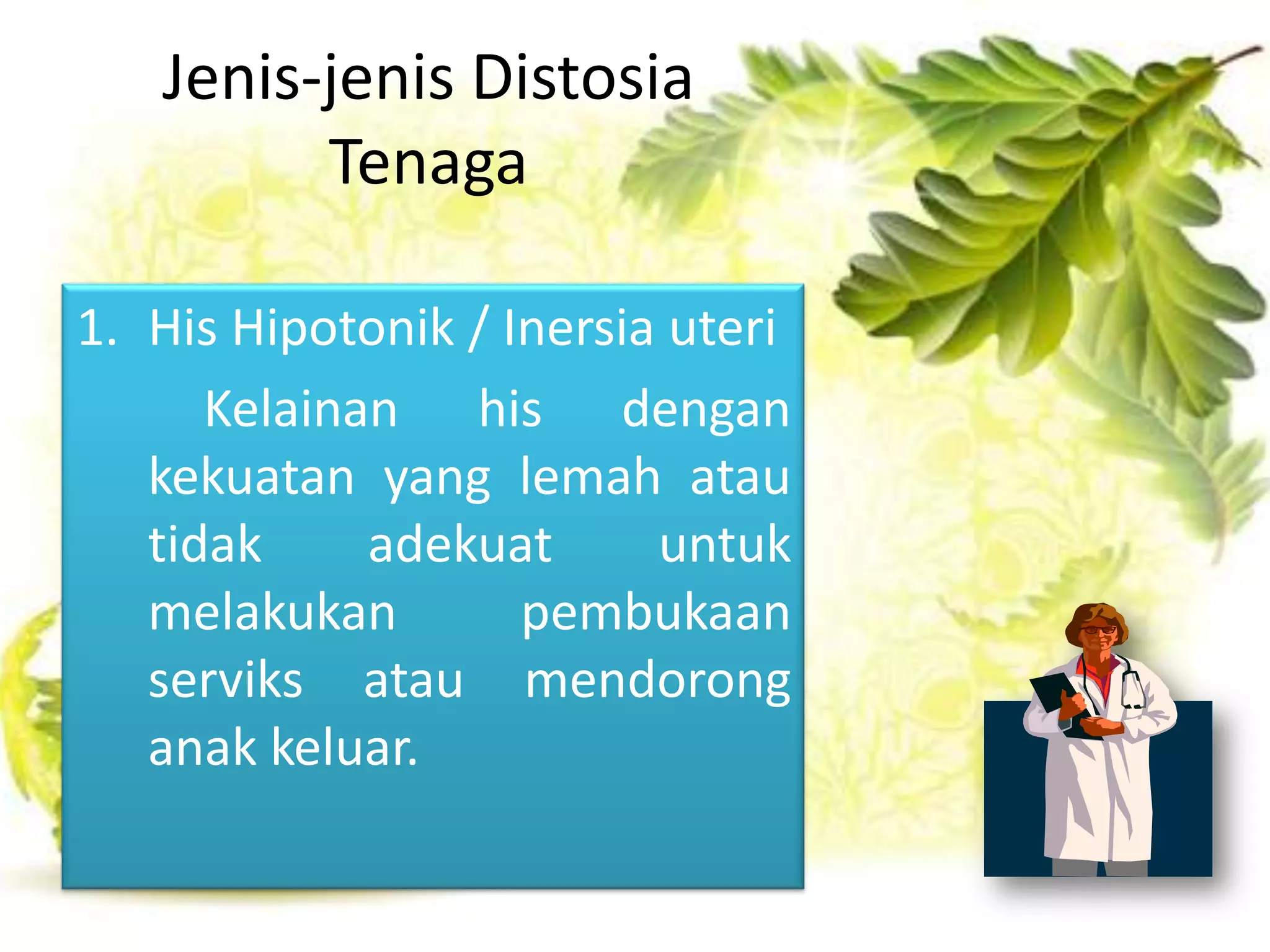 Distosia his poltekkes surakarta | PPTX