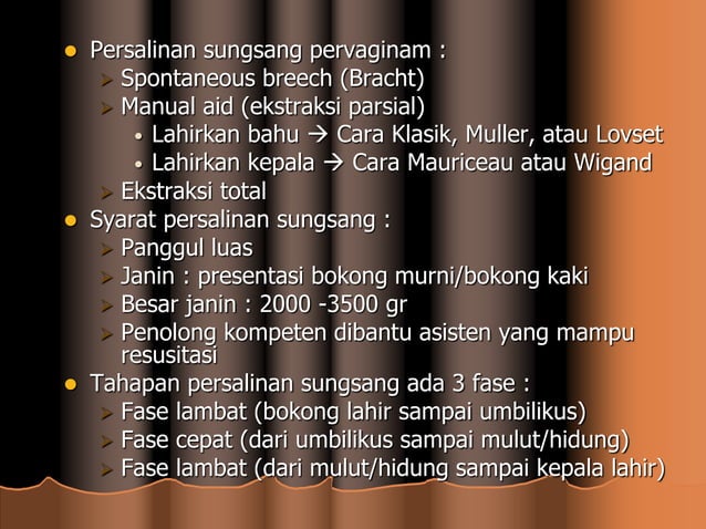 Distosia & Kelainan Letak Malposisi.ppt