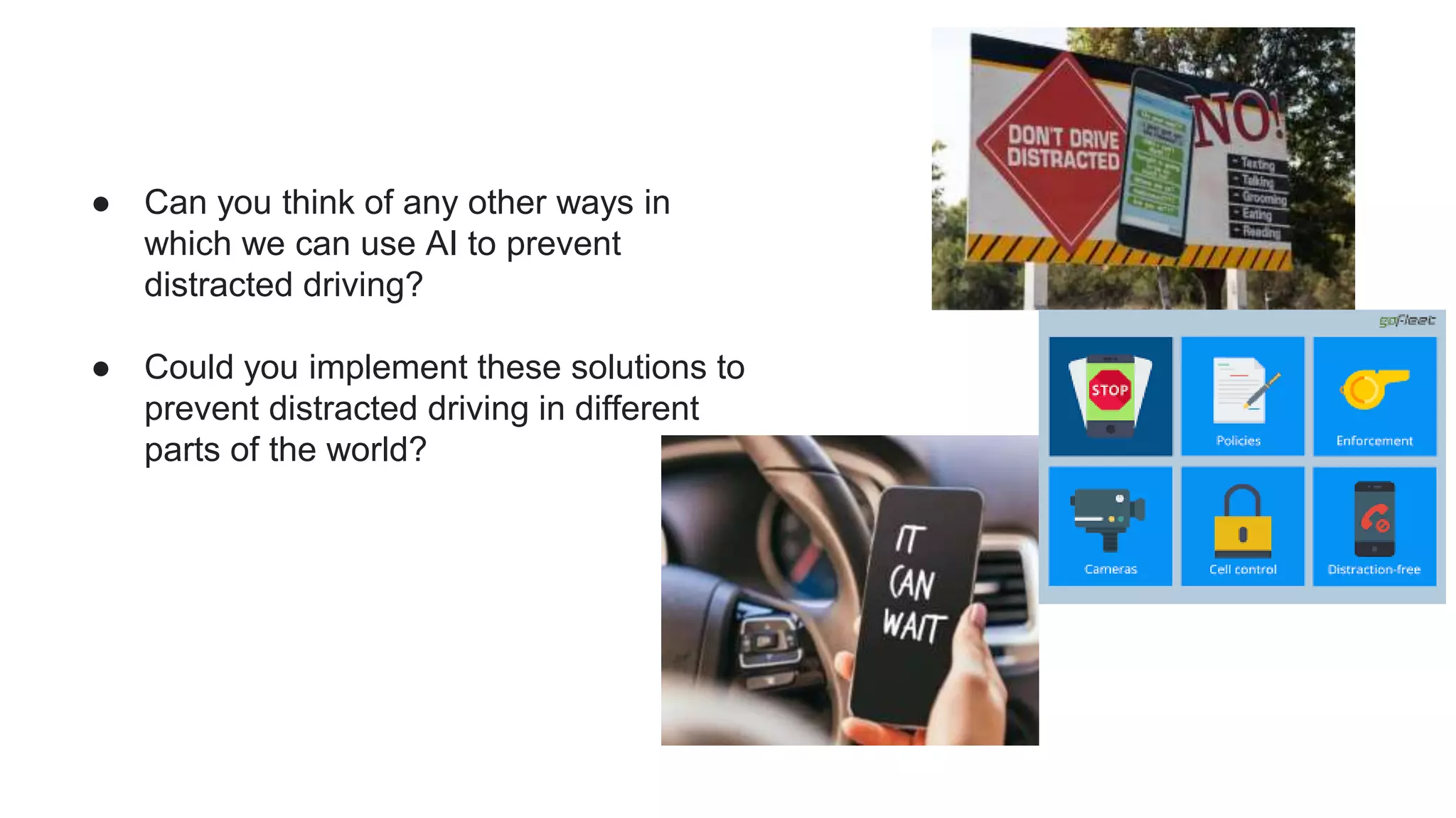 Distracted Drivers- Inspirit AI | PPTX