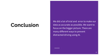 Distracted Drivers- Inspirit AI | PPTX