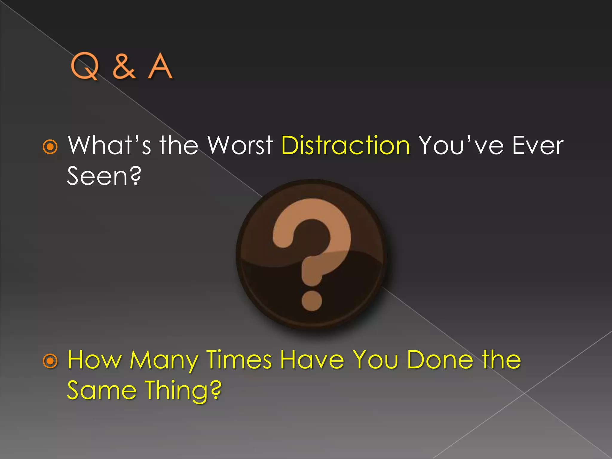 Distracted Driving | PPTX