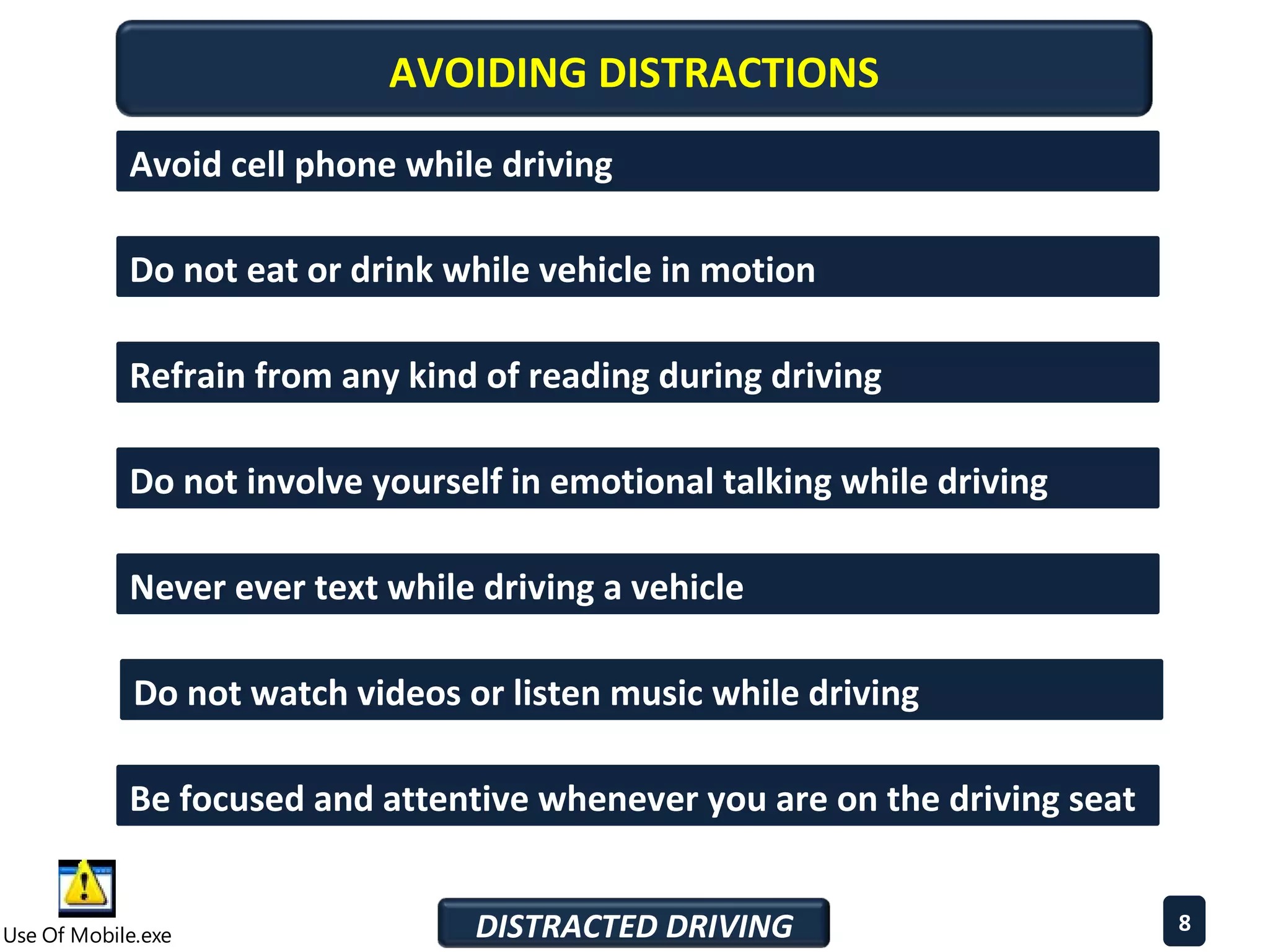Distracted driving | PPT