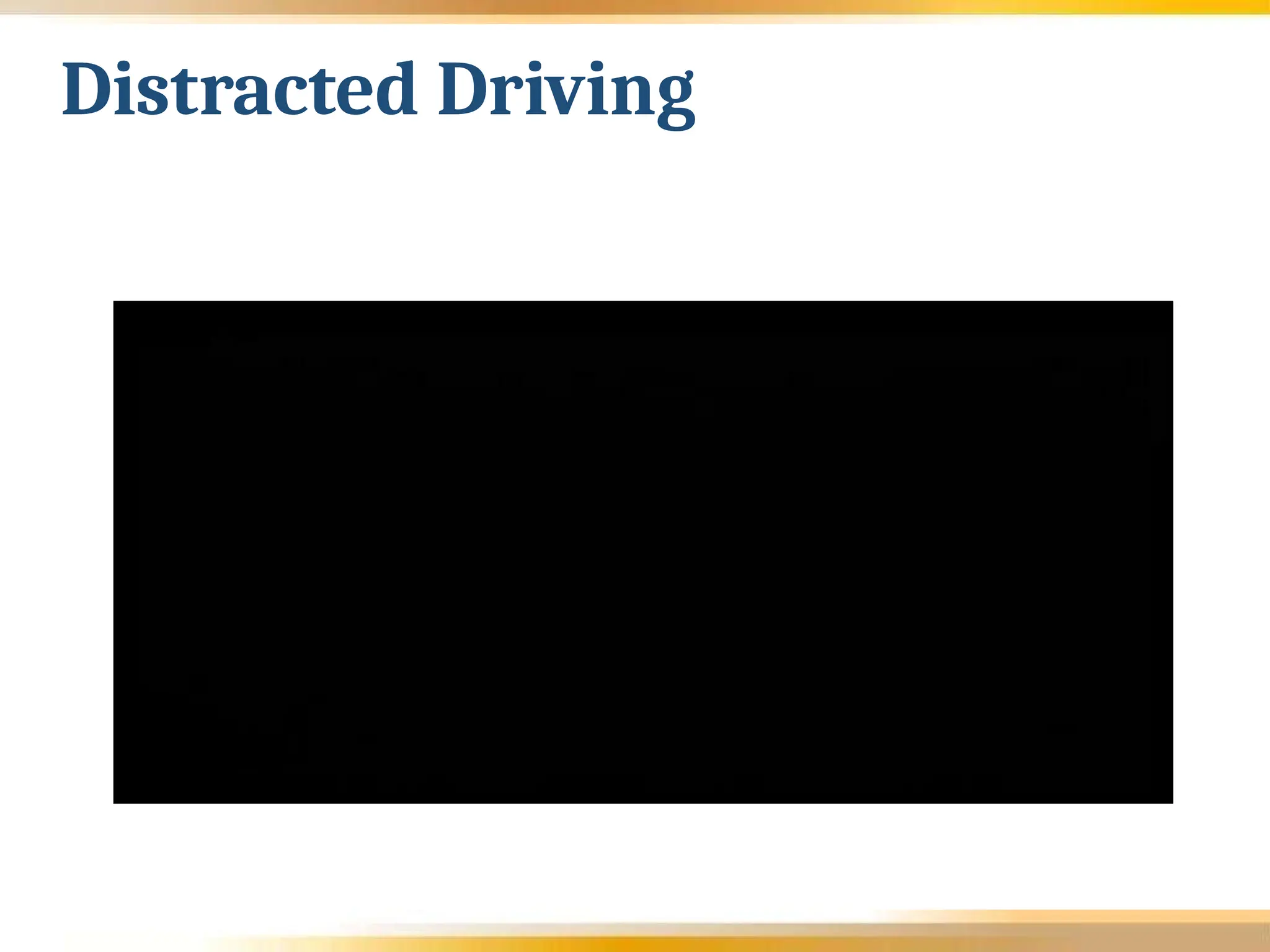 Distracted Driving types and importance.pptx