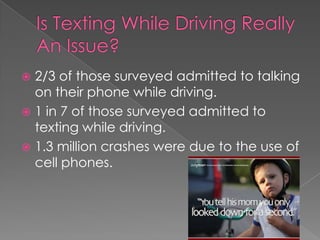 Distracted driving presentation | PPTX