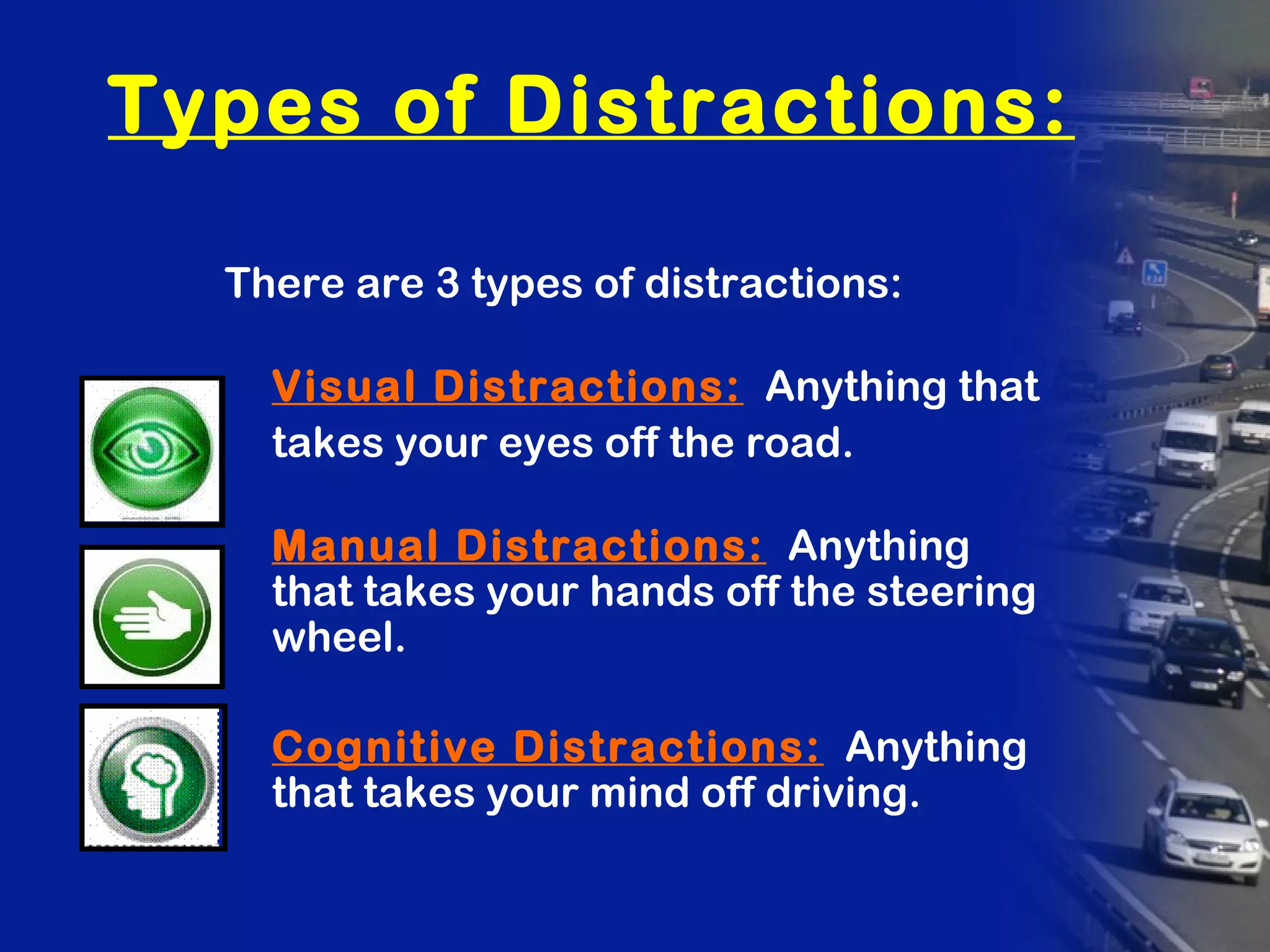 Distracted driving presentation | PPT