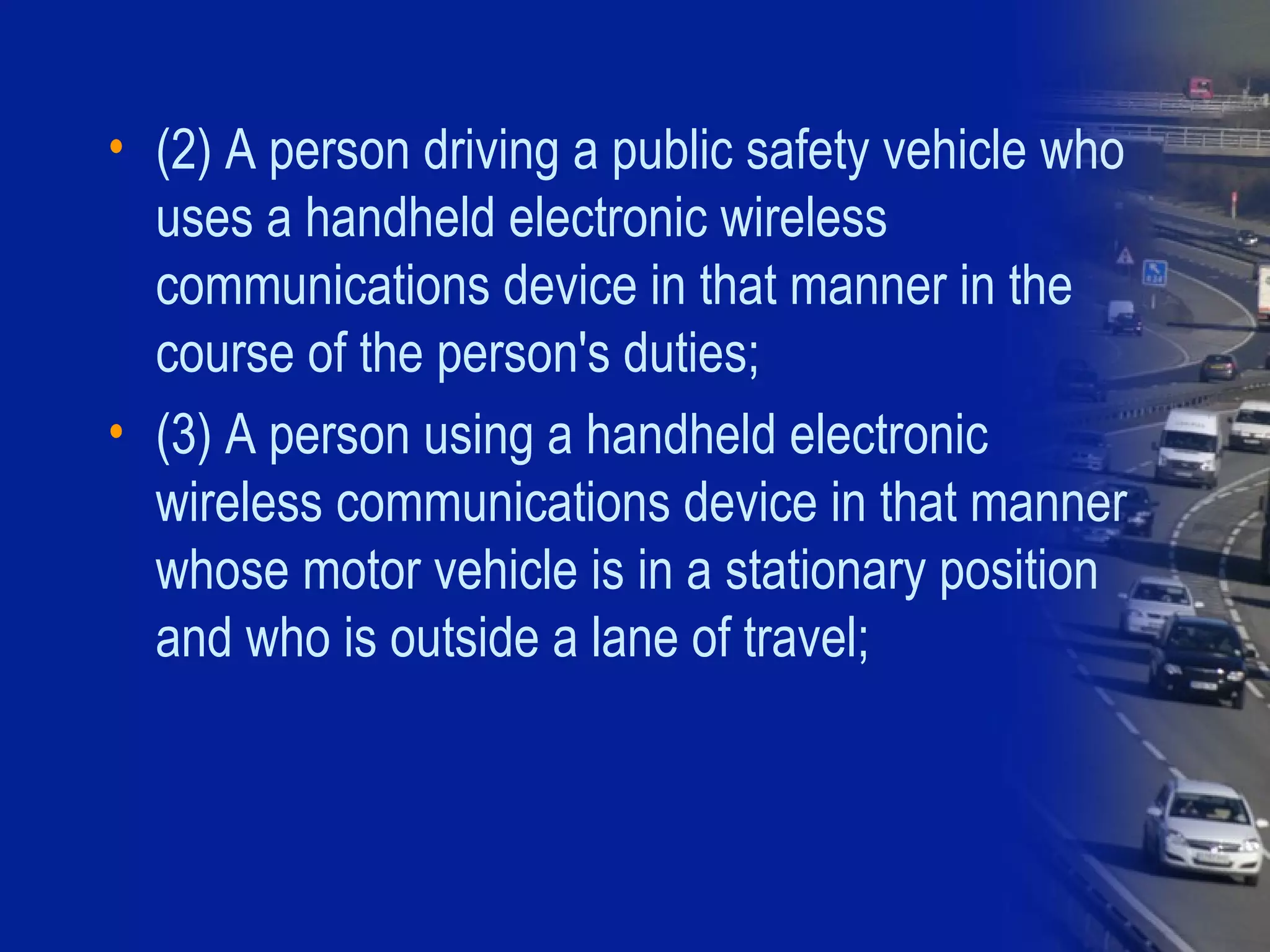 Distracted driving presentation | PPT