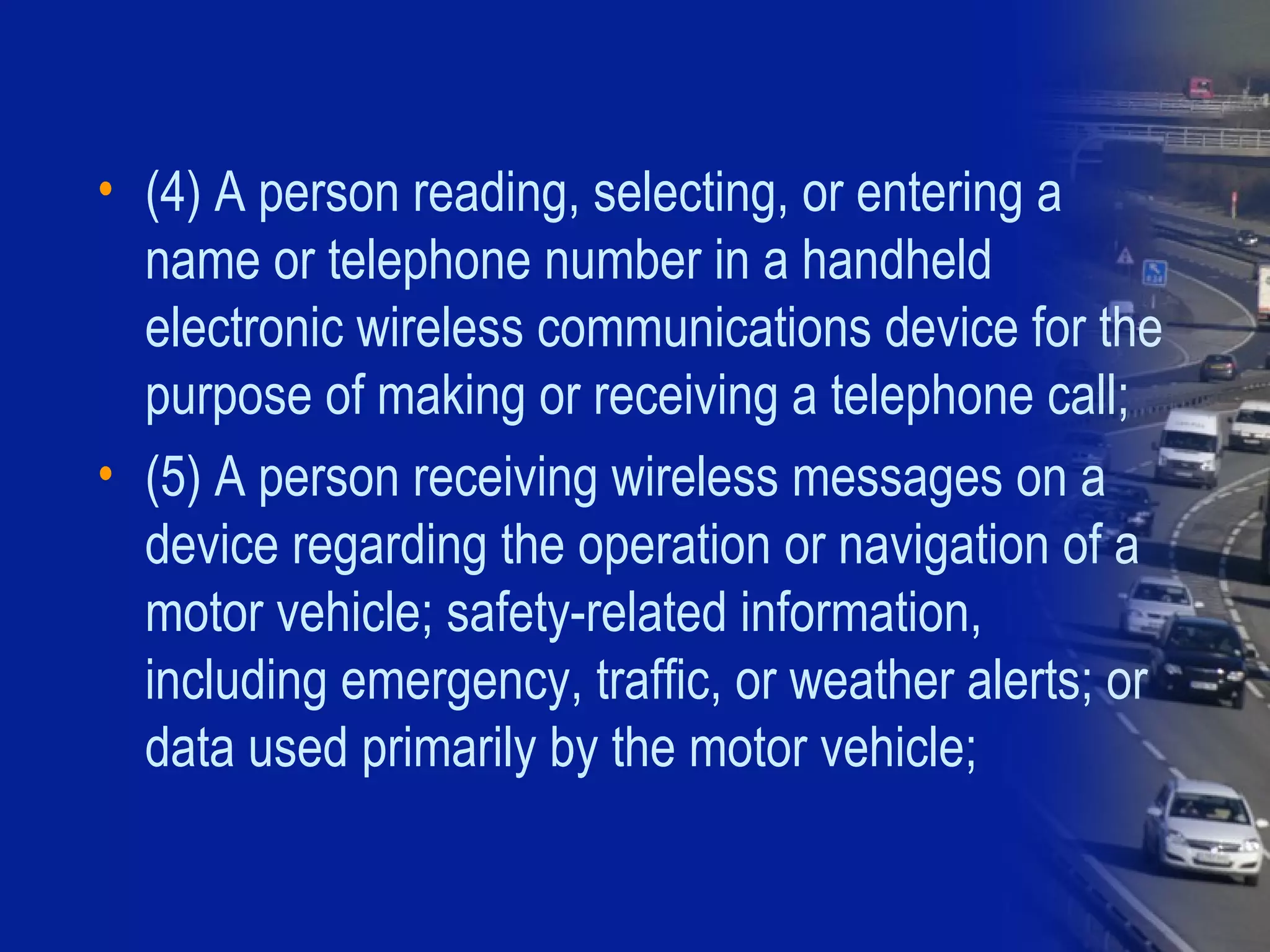 Distracted driving presentation | PPT