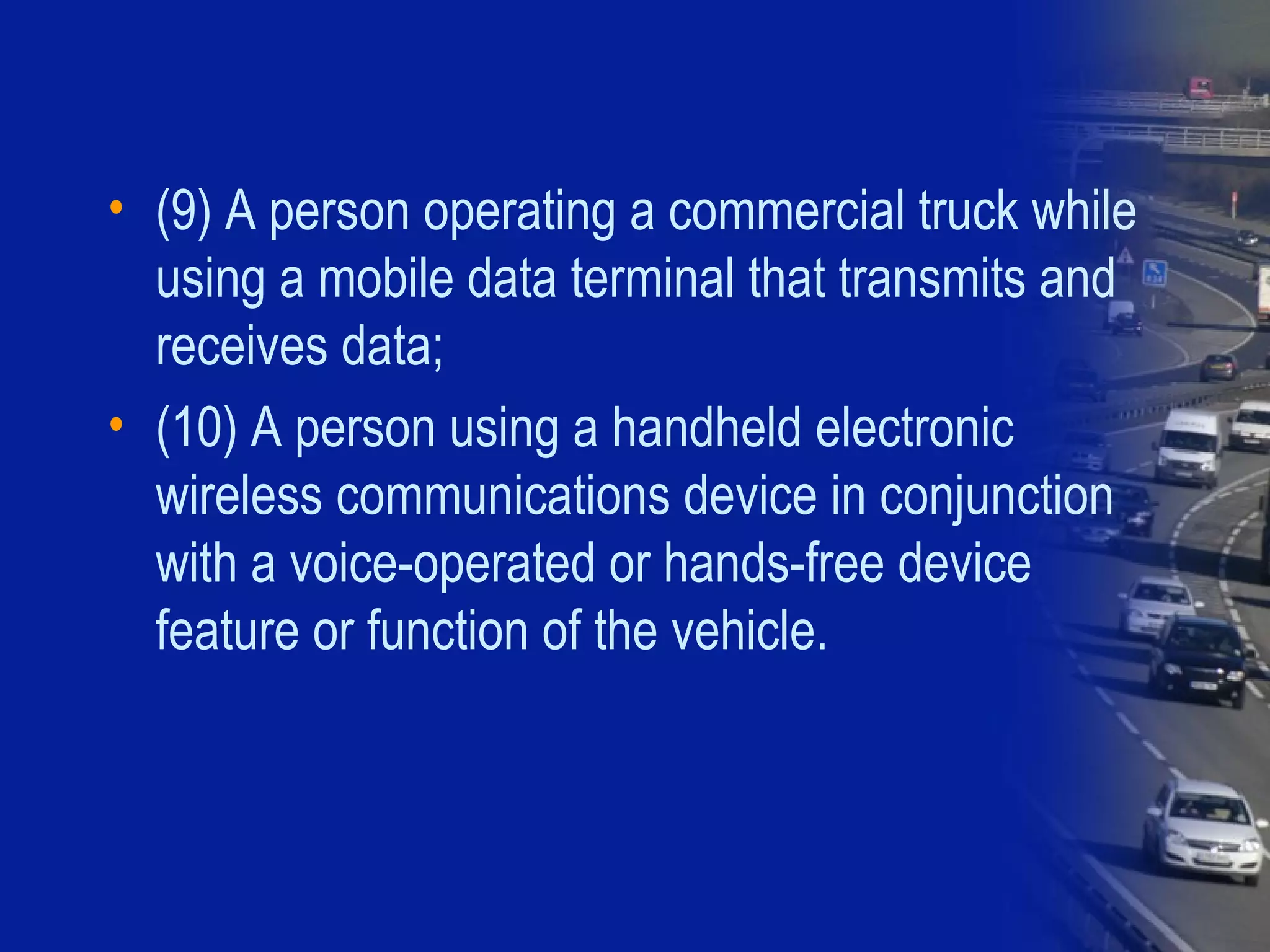Distracted driving presentation | PPT