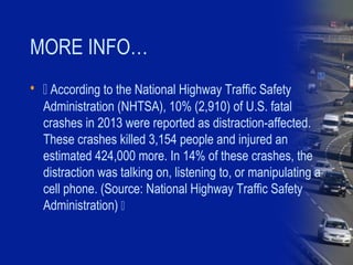 Distracted driving presentation | PPT