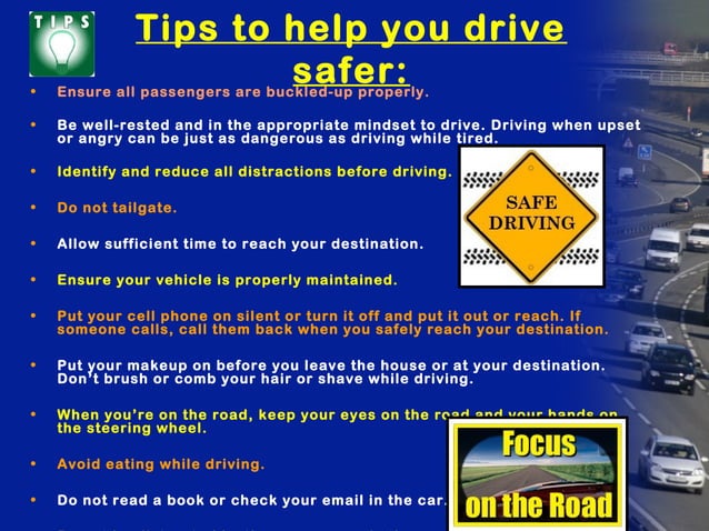 Distracted driving presentation | PPT | Injuries | Diseases and Conditions