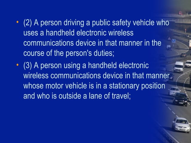 Distracted driving presentation | PPT | Injuries | Diseases and Conditions