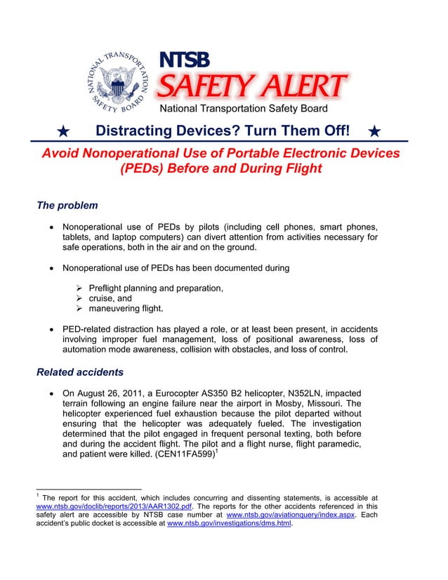 Distracting Devices Turn Them Off! | PDF