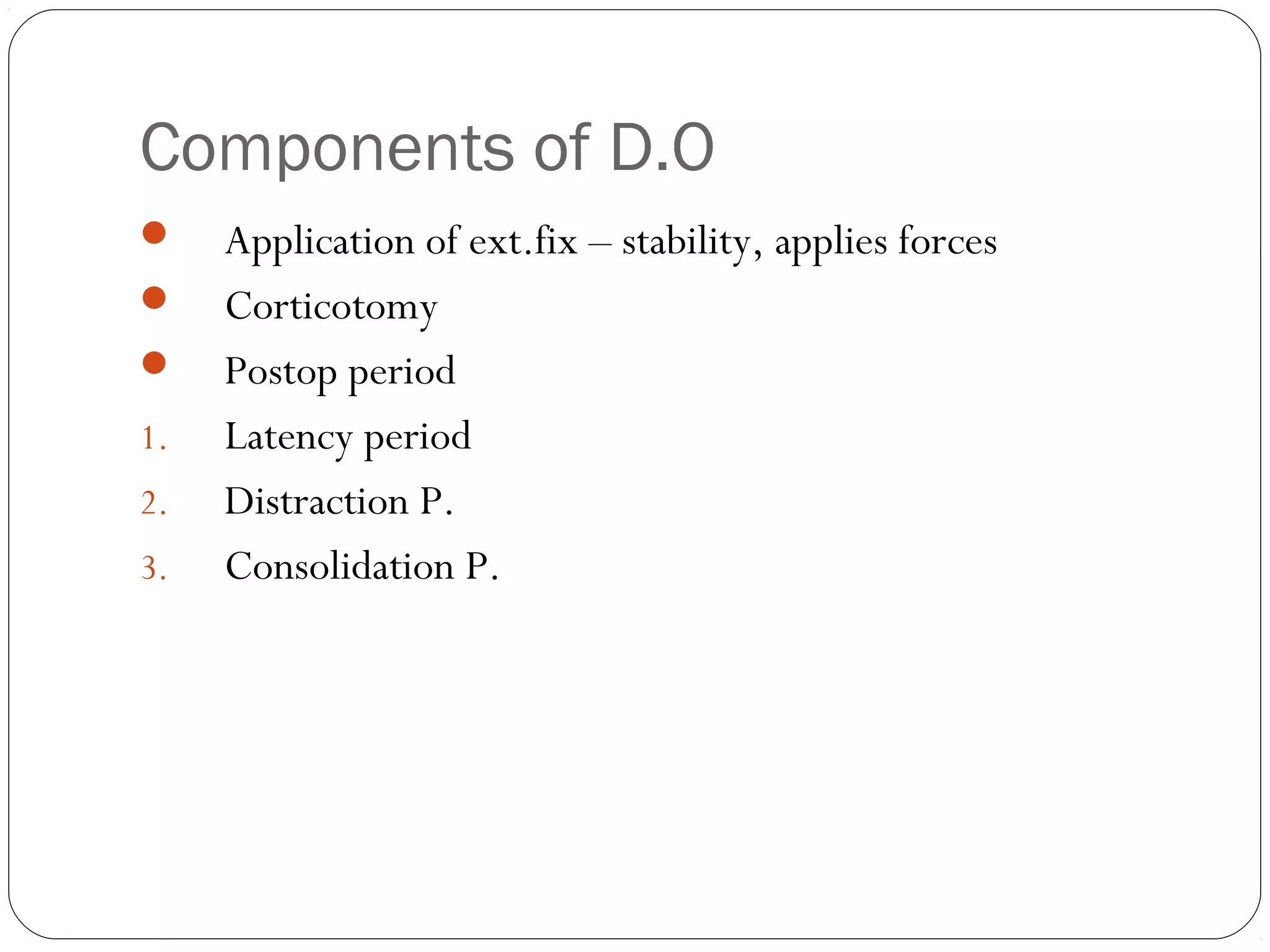 Distraction osteogenesis | PPT