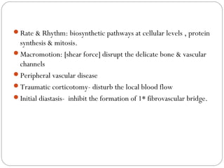 Distraction osteogenesis | PPT