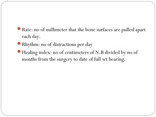 Distraction osteogenesis | PPT