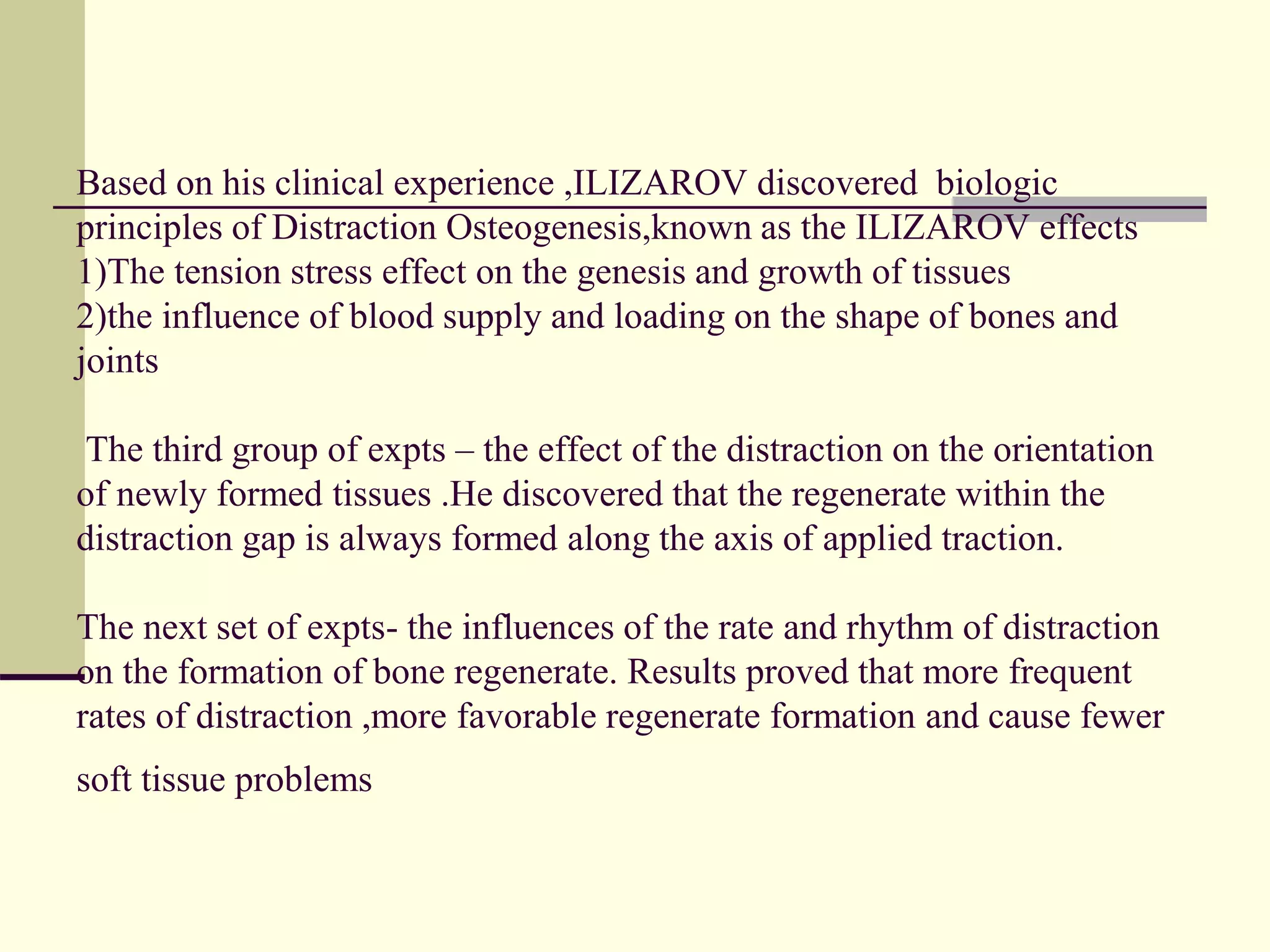 Distraction Osteogenesis | PPT