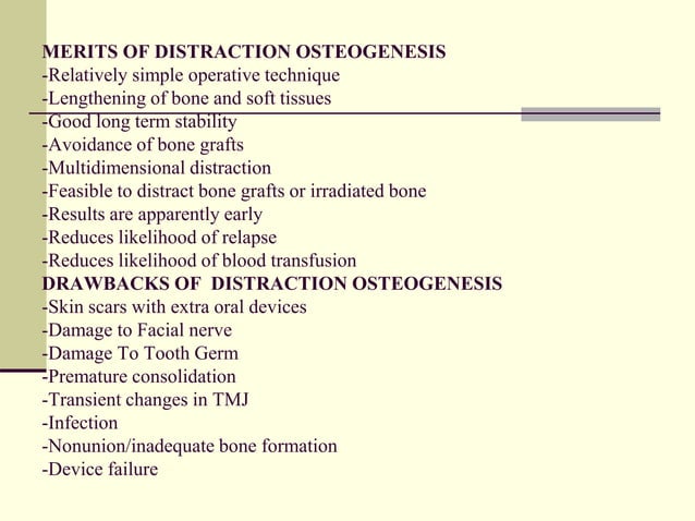 Distraction Osteogenesis | PPT
