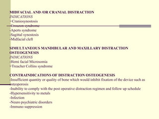 Distraction Osteogenesis | PPT