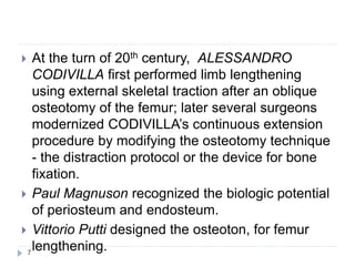 Distraction osteogenesis of craniofacial region | PPTX