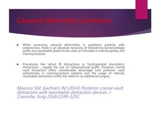 Distraction osteogenesis | PPTX