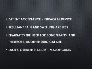 Distraction Osteogenesis in Oral and Maxillofacial Surgery | PPTX